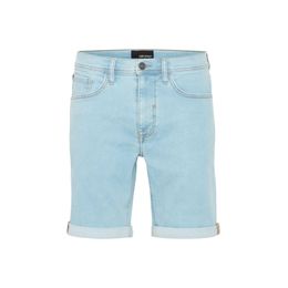 Jeansshorts Blend "Jeansshorts BHDenim" Gr. XL, N-Gr, blau (denim bleaced blau, 2024), Herren, Obermaterial: 91% Baumwolle CO. 7% Polyester PES. 2% Elasthan EL., unifarben, Jeans