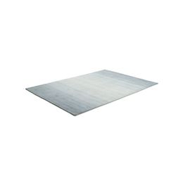 Teppich HEINE HOME Gr. 3, grau, B:90cm H:12mm L:160cm, Wolle, Schurwolle, Teppiche