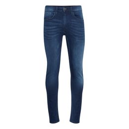 5-Pocket-Jeans Blend "5-Pocket-Jeans BHJet", Herren, Gr. 27, Länge 34, blau (denim dunkelblau), Jeans, Obermaterial: 91% Baumwolle CO. 7% Polyester PES. 2% Elasthan EL., unifarben, casual, slim fit, Hosen