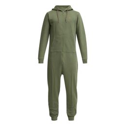 Overall Blend "Overall BHLombardo", Herren, Gr. L, grün (deep depths), Obermaterial: 100% Baumwolle CO., casual, lang, Overalls