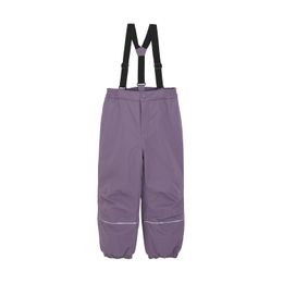 Skihose Minymo "Skihose MISnow Pants" Gr. 128, N-Gr, lila (lila sage), Jungen, Obermaterial: 100% Polyester PES., unifarben, Hosen