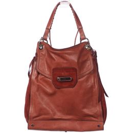 Abro Damen Handtasche, braun, Gr.