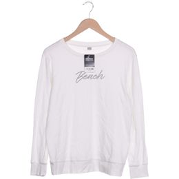 Bench. Damen Sweatshirt, weiß, Gr. 40