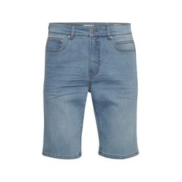 !Solid Jeansshorts SOLID "Jeansshorts SDBrent" Gr. L, N-Gr, blau (light blau denim), Herren, Obermaterial: 80% Baumwolle CO. 18% Polyester PES. 2% Elasthan EL., unifarben, Jeans