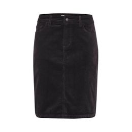 Bleistiftrock Pulz Jeans "Bleistiftrock PZMila" Gr. 36, schwarz (black beauty) Damen Röcke