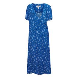 Maxikleid B.Young "Maxikleid BYIathens" Gr. 34, blau (lapis mix) Damen Kleider