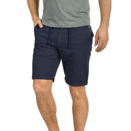 Chinoshorts Blend "Chinoshorts BHClaudio", Herren, Gr. XXL, N-Gr, blau (navy), Web, Obermaterial: 100% Baumwolle CO., casual, regular fit kurz, Hosen