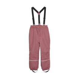 Skihose Minymo "Skihose MISnow" Gr. 128, N-Gr, rosa (roan rouge), Jungen, Obermaterial: 100% Polyester PES., Hosen