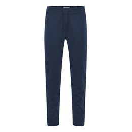 !Solid Jogginghose SOLID "Jogginghose SDQuinn" Gr. L, N-Gr, blau (insignia blau melange), Herren, Obermaterial: 85% Polyester PES. 15% Baumwolle CO., Hosen