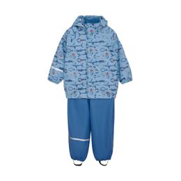 Regenoverall CeLaVi "Regenset CERain" Gr. 100, blau (federal blau), Jungen, Obermaterial: 100% Polyester PES., Overalls