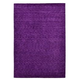 Teppich HEINE HOME Gr. 1, lila, B:40cm H:13mm L:60cm, Schurwolle, Wolle, Teppiche