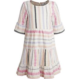 Sommerkleid happy girls "dress" Gr. 116, N-Gr, bunt (multicolour), Mädchen, Obermaterial: 100% Baumwolle, Kleider