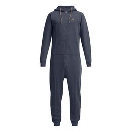 Overall Blend "Overall BHLombardo", Herren, Gr. L, blau (marineblaus), Obermaterial: 100% Baumwolle CO., casual, lang, Overalls