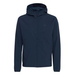 Softshelljacke North Bend "Softshelljacke NBLuango M W-PRO 8.000 mit wasserdichter Beschichtung" Gr. M, blau (navy blazer), Herren, Obermaterial: 100% Polyester PES., unifarben, Jacken