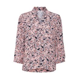 Klassische Bluse B.Young "Bluse BYFlaminia" Gr. 34, rosa (peachskin mix), Damen, Obermaterial: 100% Viskose LENZING ECOVERO CV LenzEcov., Blusen