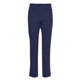 Trekkinghose North Bend "Trekkinghose NBGerda", Damen, Gr. 36, N-Gr, blau (navy blazer), Obermaterial: 92% Polyester PES. 8% Elasthan EL., regular fit, Hosen