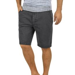 !Solid Chinoshorts SOLID "Chinoshorts SDPinhel", Herren, Gr. L, N-Gr, grau (dunkelgrau), Web, Obermaterial: 100% Baumwolle CO., casual, regular fit kurz, Hosen