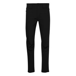 Trekkinghose North Bend "Trekkinghose NBGerd" Gr. L, N-Gr, schwarz, Herren, Obermaterial: 92% Polyester PES. 8% Elasthan EL., unifarben, Hosen