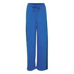 Sweathose THEJOGGCONCEPT "Sweathose JCSafine", Damen, Gr. M, N-Gr, blau (princess blau mix), Obermaterial: 65% Baumwolle CO. 35% Polyester PES., unifarben, casual, regular fit lang, Hosen