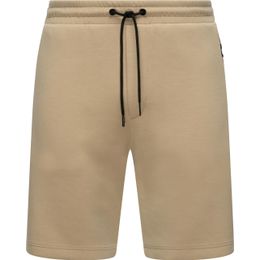 Shorts Ragwear "Satom Shorts" Gr. L (52), Normalgrößen, beige (sand), Herren, Material: 47% Modal, 47% Polyester, 6% Elasthan, Hosen, Modische kurze Herren Jogginghose