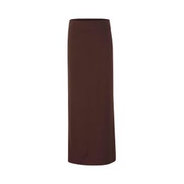 Bleistiftrock B.Young "Bleistiftrock BYPARRIN LONG SKIRT -" Gr. L, braun (coffee bean) Damen Röcke