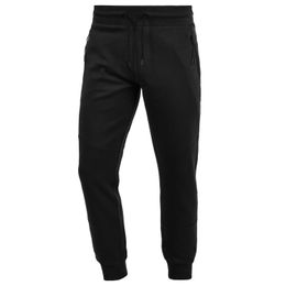 !Solid Jogginghose SOLID "Jogginghose SDGello" Gr. XL, N-Gr, schwarz, Herren, Web, Obermaterial: 95% Baumwolle CO. 5% Viskose LENZING ECOVERO CV LenzEcov., Hosen