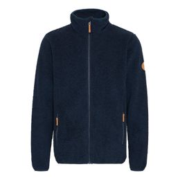 Fleecejacke North Bend "Fleecejacke NBSteve M" Gr. M, blau (navy blazer), Herren, Obermaterial: 100% Polyester PES., unifarben, Jacken