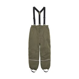 Skihose Minymo "Skihose MISnow" Gr. 128, N-Gr, grün (olive night) Jungen Hosen