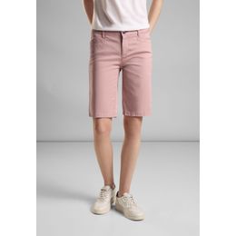 Bermudas Street One "QR Yulius" Gr. 34, N-Gr, rosa (dessert rose) Damen Hosen Shorts mit Stretch