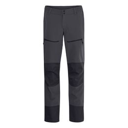 Trekkinghose North Bend "Trekkinghose NBAvan" Gr. L, N-Gr, grau (phantom), Herren, Obermaterial: 91% Polyester PES. 9% Elasthan EL., unifarben, Hosen