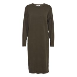 Strickkleid B.Young "Strickkleid BYMANINA DRESS 2 -" Gr. L, grün (olive night) Damen Kleider