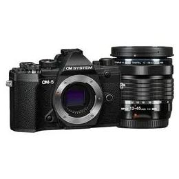 Lancom Systems OM System OM-5 schwarz + 12-45mm F/4.0 Pro | ✔️ + 130 € gratis Geschenkbox