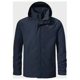 Schöffel Outdoorjacke SCHÖFFEL "Jacket Gmund M" Gr. 50, blau (8820, blau) Herren Jacken