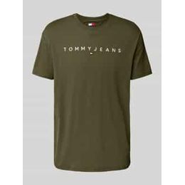 Tommy Jeans T-Shirt mit Label-Print