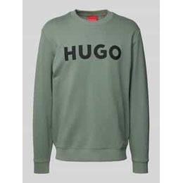 Hugo Sweatshirt mit Label-Print