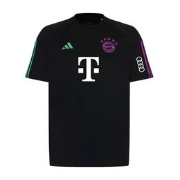 FC Bayern T-Shirt Teamline - Bordeaux - Herren - Adidas