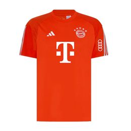 FC Bayern T-Shirt Teamline - Rot - Herren - Adidas