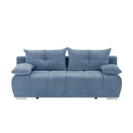 switch Schlafsofa Gala ¦ blau ¦ Maße (cm): B: 208 H: 92 T: 102