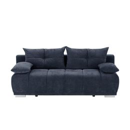 switch Schlafsofa Gala ¦ blau ¦ Maße (cm): B: 208 H: 92 T: 102