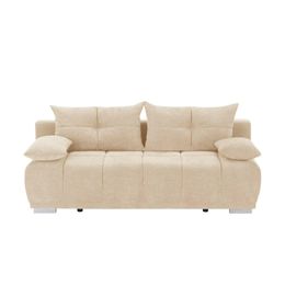 switch Schlafsofa Gala ¦ beige ¦ Maße (cm): B: 208 H: 92 T: 102