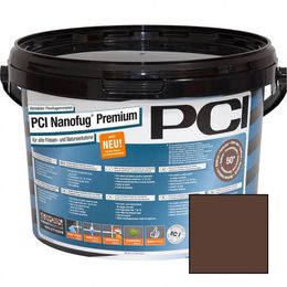 PCI Nanofug Premium Variabler Flexfugenm&ouml;rtel, 5 kg, Dunkelbraun (Nr.41)