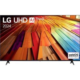 LG Electronics 55UT80006LA.API LCD-TV 139 cm 55 Zoll EEK G (A - G) Smart TV, UHD, WLAN, DVB-C, DVB-S2, DVB-T2 Schwarz