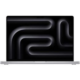 Apple MacBook Pro 16 (M4 Max/2024) 40.6 cm (16 Zoll) 48 GB RAM 1 TB SSD 16‑Core CPU mit 12 Performance-Kernen und 4 Effizienz-Kernen 40-Core GPU Silber MX2W3D/A