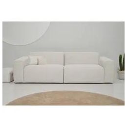 3-Sitzer Inosign "Koa, 228 cm, Modulsofa in Webstoff, Cord" Sofas Gr. B/H/T: 228cm x 88cm x 98cm, Cord, beige (natural) Designsofa in Cord