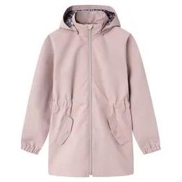 Regen- und Matschjacke name it "NKFMALEX08 JACKET FO" Gr. 116, rosa (deauville mauve) Mädchen Jacken