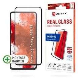 Displex Displayschutzglas "Real Glass" Displayfolien Displayschutzfolie Displayschutz kratzer-resistent 10H splitterfest farblos (transparent)