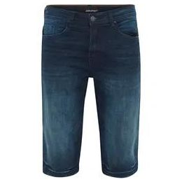 Jeansshorts Blend "Jeansshorts BHDenim" Gr. M, N-Gr, blau (denim dunkelblau), Herren, Obermaterial: 98% Baumwolle CO. 2% Elasthan EL., unifarben, Jeans