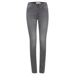 Röhrenjeans Ichi "Röhrenjeans IHErin" Gr. 31, Länge 32, grau (light washed) Damen Jeans