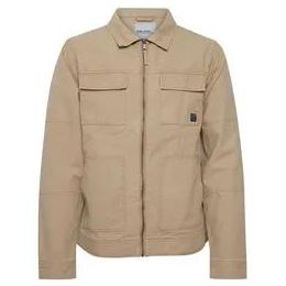 Kurzjacke Blend "Kurzjacke BHOuterwear", Herren, Gr. M, beige (incense), Web, Obermaterial: 100% Baumwolle CO., casual, normal, Jacken