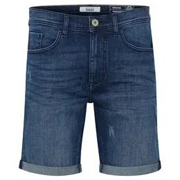 Jeansshorts Blend "Jeansshorts BHLuke" Gr. S, N-Gr, blau (clear blau), Herren, Web, Obermaterial: 98% Baumwolle CO. 2% Elasthan EL., unifarben, Jeans